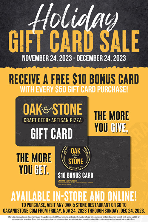 Oak & Stone Gift Card from QuickGifts